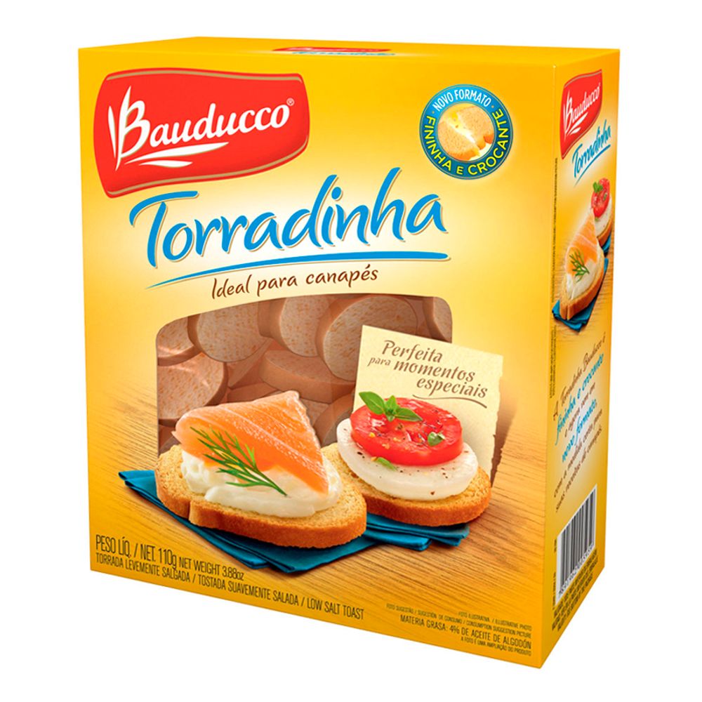 Torradinha 110Gr - Bauducco - supernova