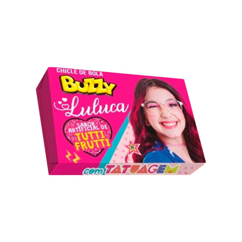 Chiclete Buzzy Luluca Tutti Frutti c/100 - supernova